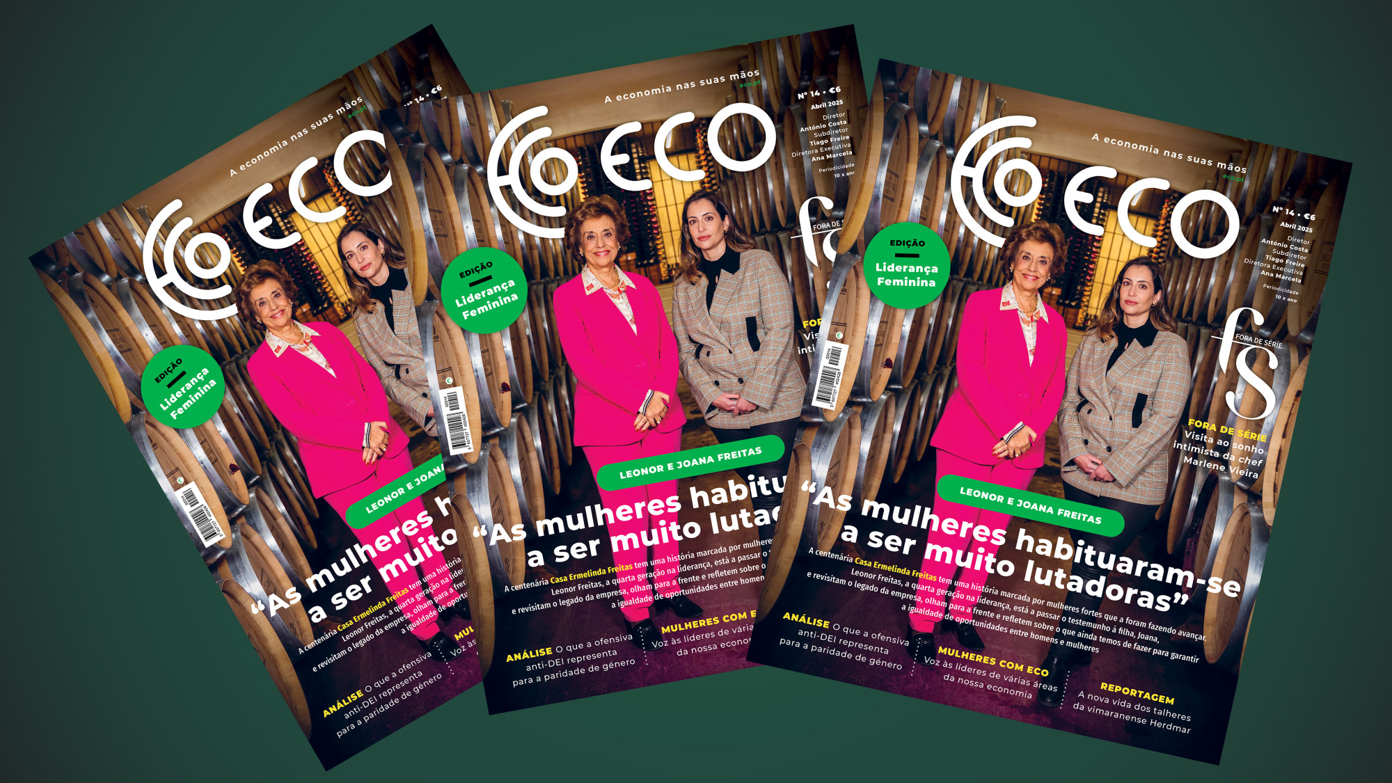 O luxo da Comporta, a IA e refrescar com a Santini. ECO magazine nas bancas – ECO